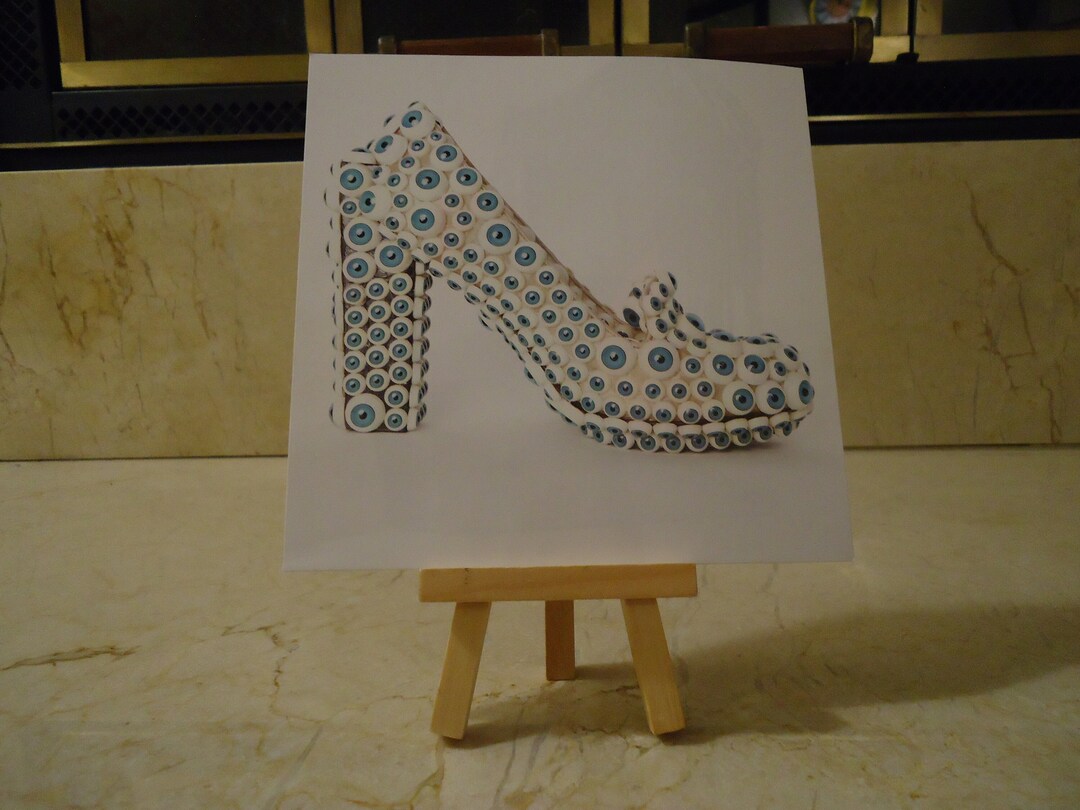 Eyeball-covered High-heeled Shoe Notebook MADE TO ORDER - Etsy