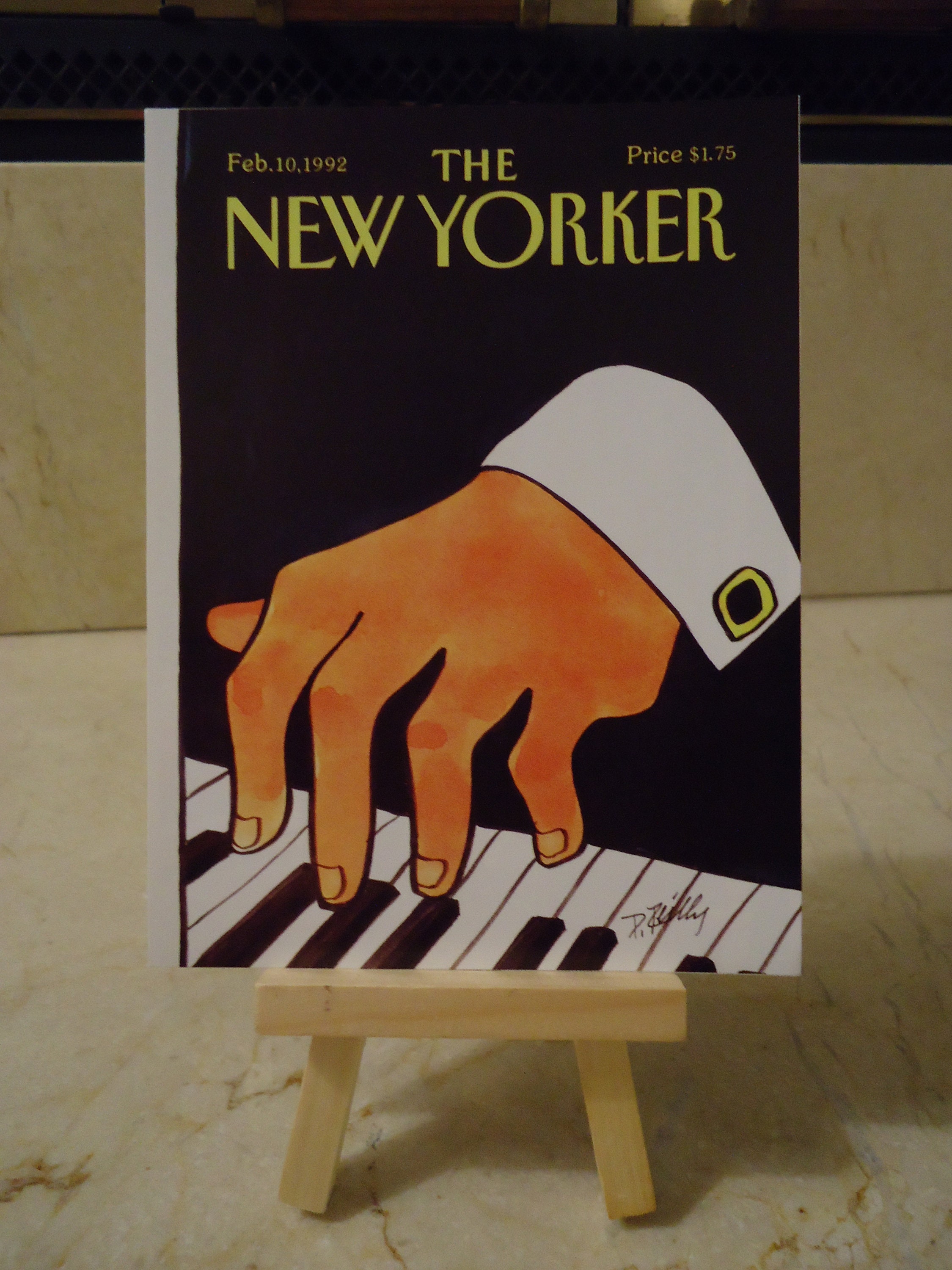 New Yorker Piano Player Notebook MADE TO ORDER - Etsy