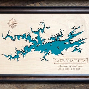Custom Lake Map Personalized any Lake Available Laser Cut, Personalized ...