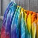 Fabric Garland Fabric Banner Fabric Bunting Tie Die - Etsy