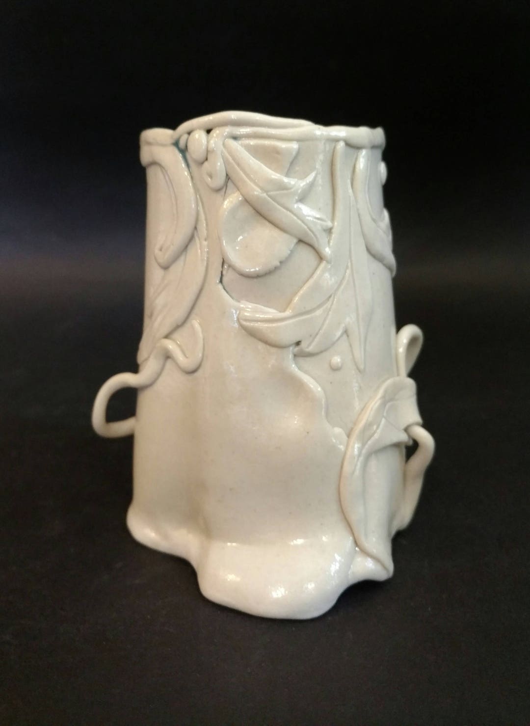 Porcelain Yunomi Cup #T13 Hand Built by Skip Lyman - Etsy