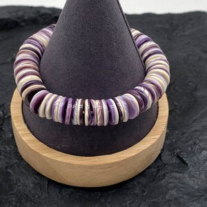 Wampum Shell Beads Bracelet From New England / Rhode Island america's ...