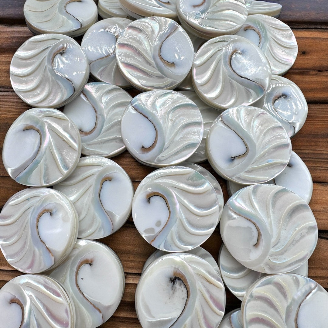 Authentic Mermaid Nautilus Shell Beads - 3D Tactile Grooves- (ethically ...