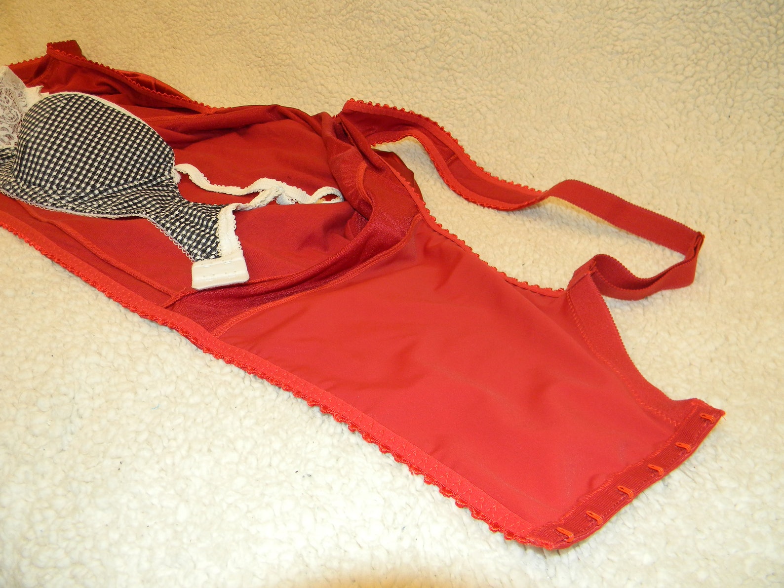 Handmade Red Bra,plus Plus Size,huge Size,big Silicon,custom Bra,big ...