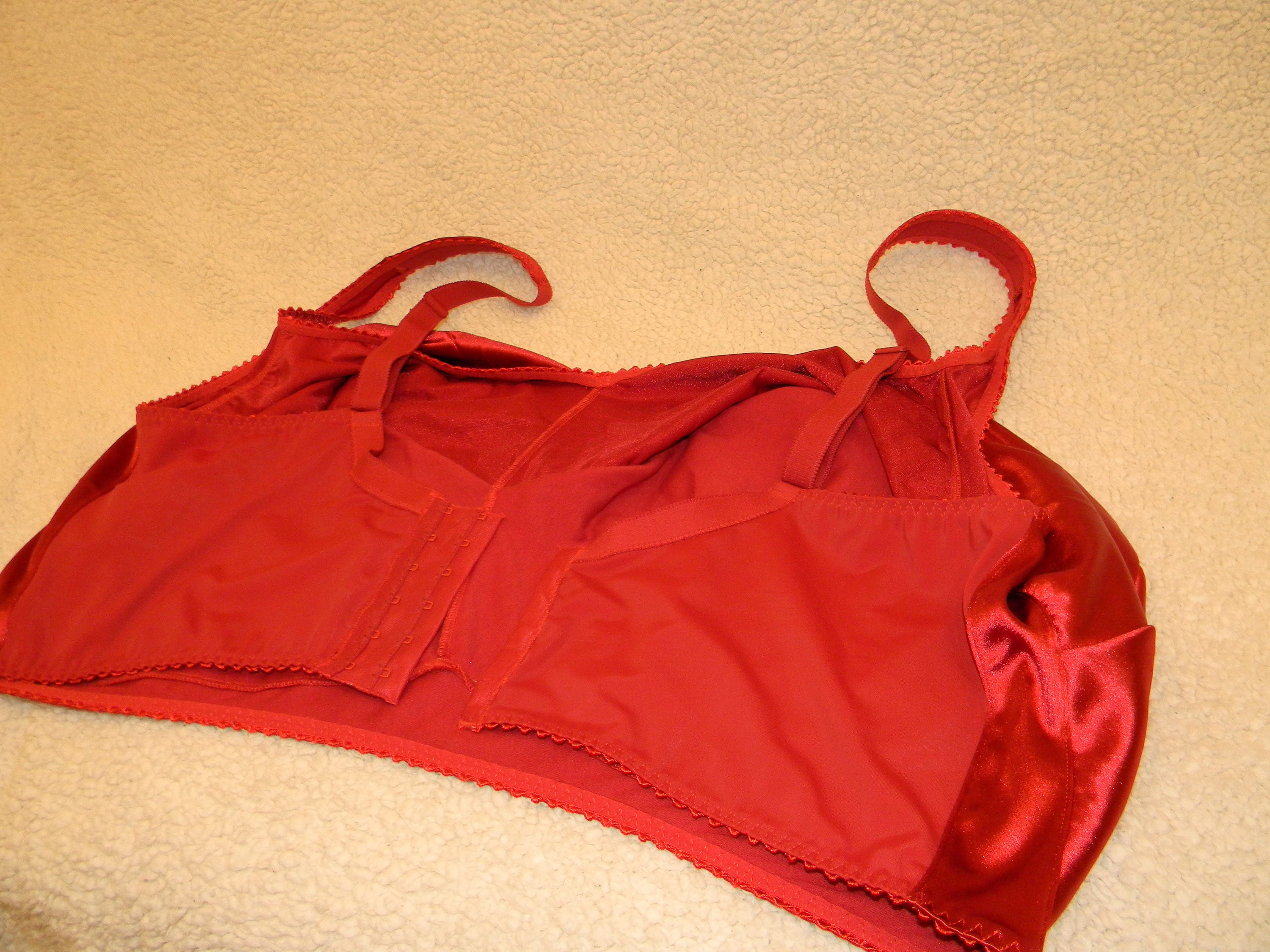 Handmade red Braplus plus sizehuge sizebig siliconcustom | Etsy