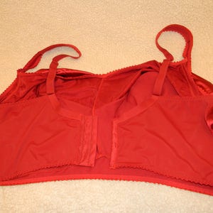 Handmade Red Bra,plus Plus Size,huge Size,big Silicon,custom Bra,big ...