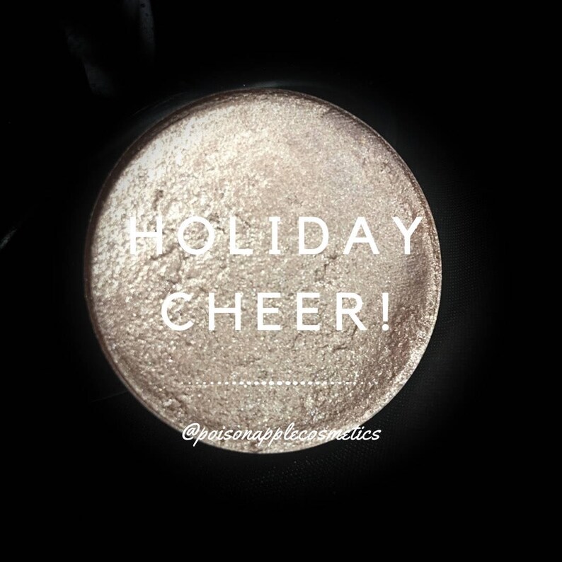 Holiday Cheer Cream Eyeshadow Highlighter Vegan Crueltyfree Organic ...