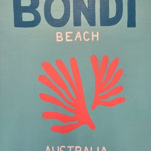 Bondi Beach Travel Painting - Etsy