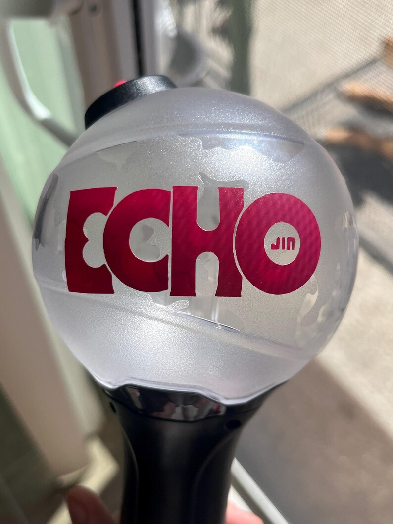 BTS Jin Army Bomb Decal | Jin World Tour Sticker | Car Decal | Laptop ...