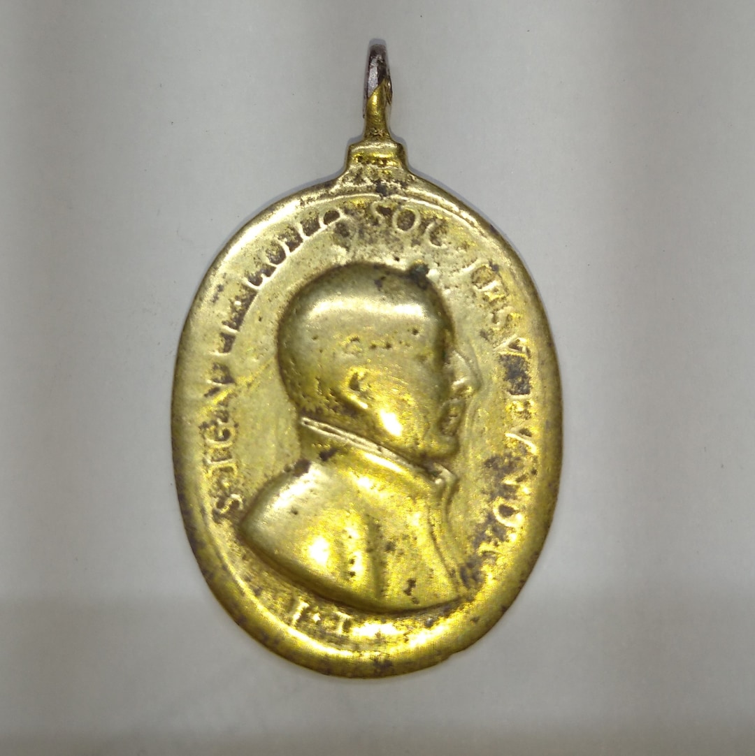 1700's Jesuit Medal Rare St Ignatius & Saint Francis - Etsy