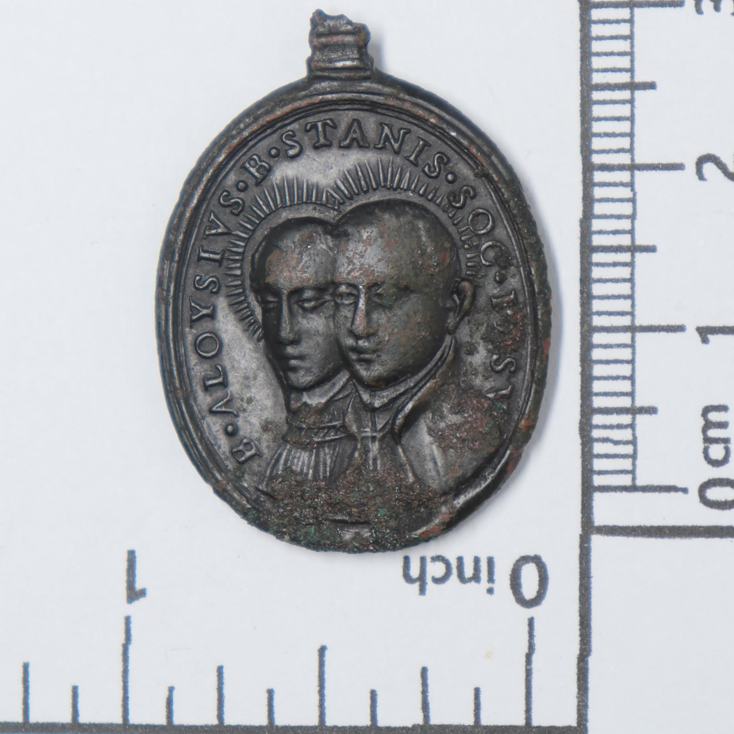 Rare Jesuits Antique Religious Medal St. Ignatius, Franciscus, Aloysius ...