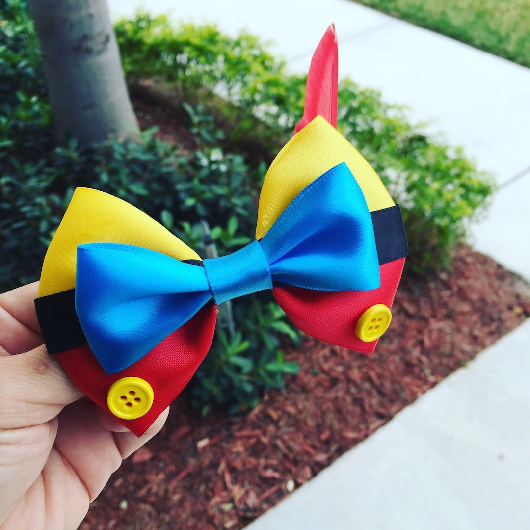 Pinocchio Hair Bow Inspired - Etsy