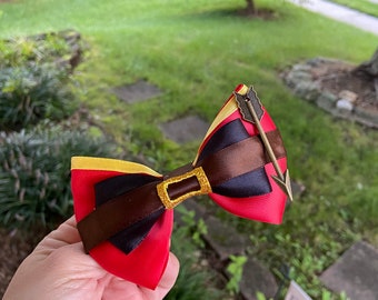 Gaston Hair Bow - Etsy