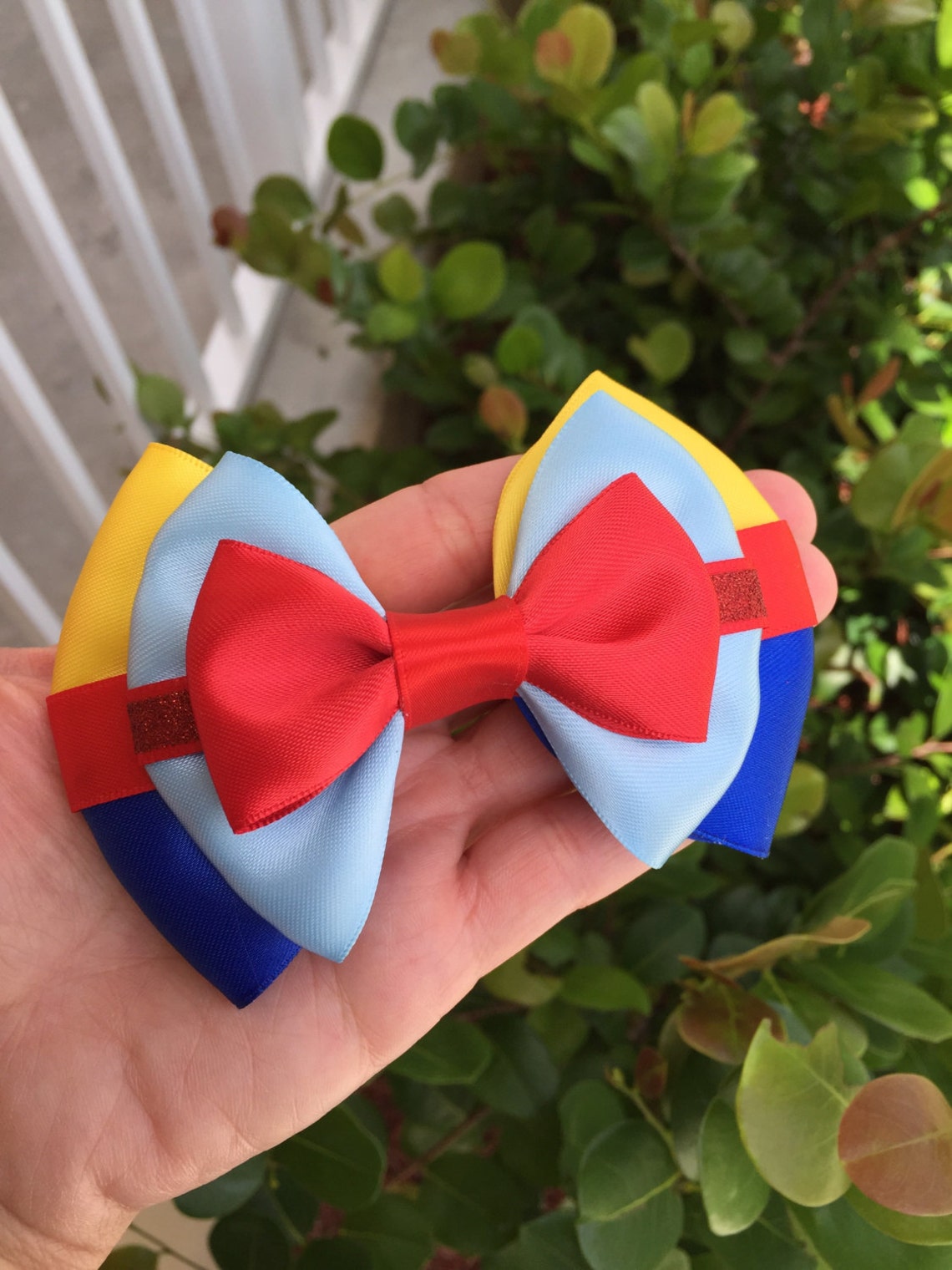 Snow White Hair Bow | Etsy