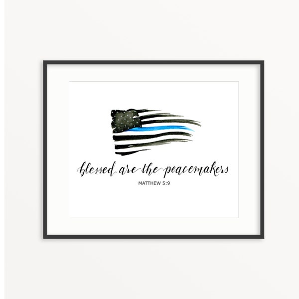 Blessed Are the Peacemakers Sign - Etsy