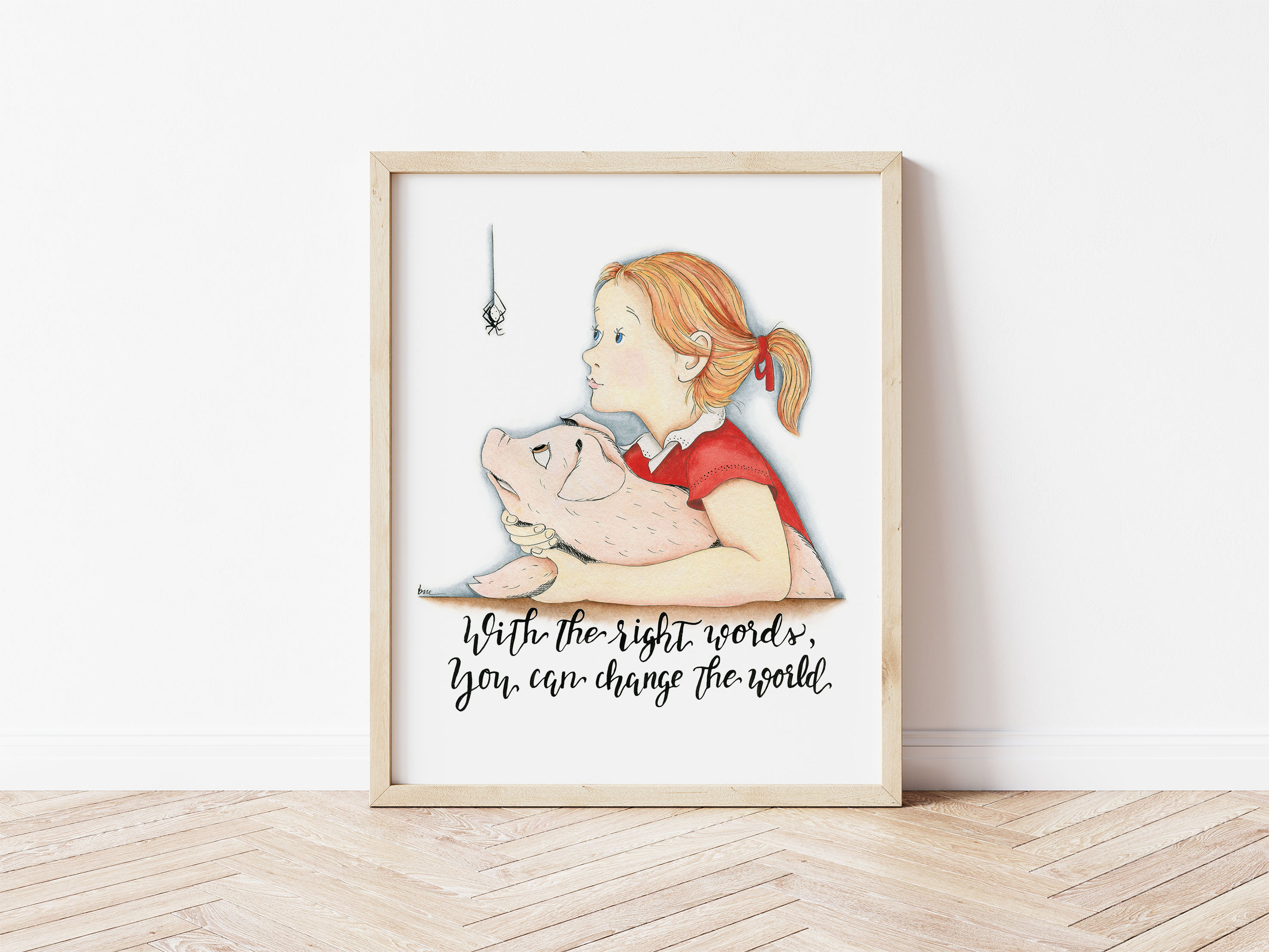 Charlottes Web Wilbur Coloring Page