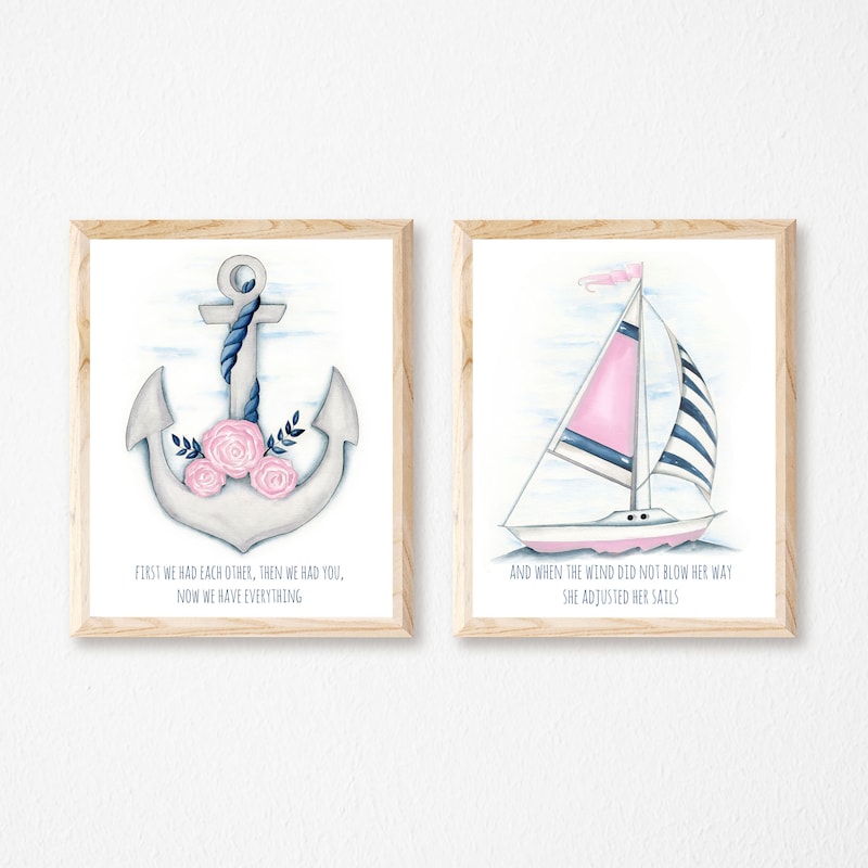 Pink Nautical - Etsy