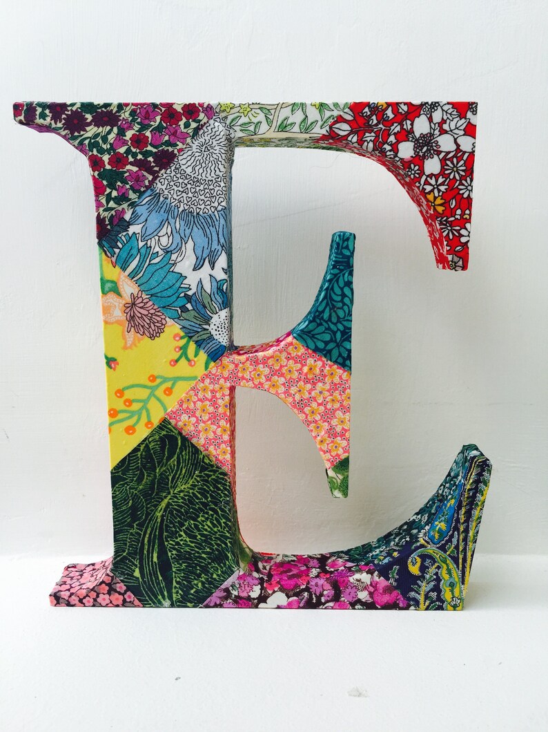 Liberty Print Letters of the Alphabet | Etsy