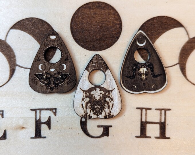 Ouija Planchette Lunar Moth - Etsy