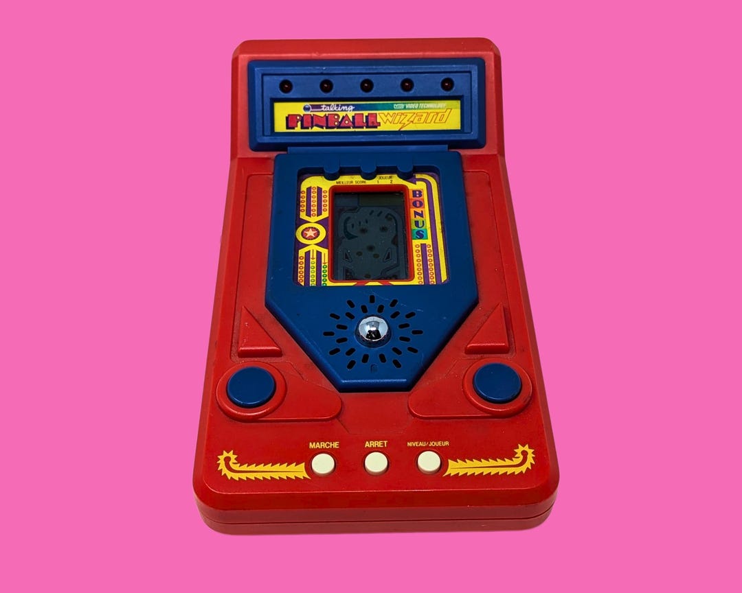 Vintage 1980's Talking Pinball Wizard Game, Working Condition - Etsy