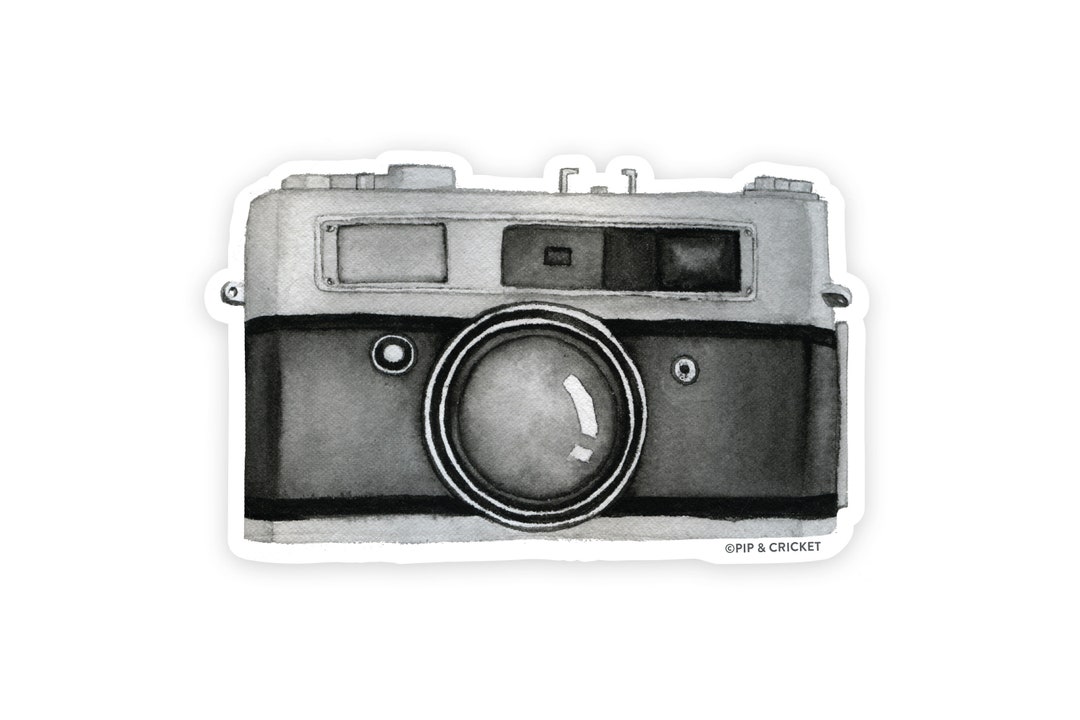 Kamera Vinyl Sticker / Fotograf Sticker / Wasserfest Sticker / - Etsy.de