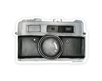 Vintage Camera Decal Laptop Sticker Pack Vinyl Stickers - Etsy