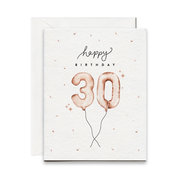 Rose Gold Happy Birthday Balloons - Etsy