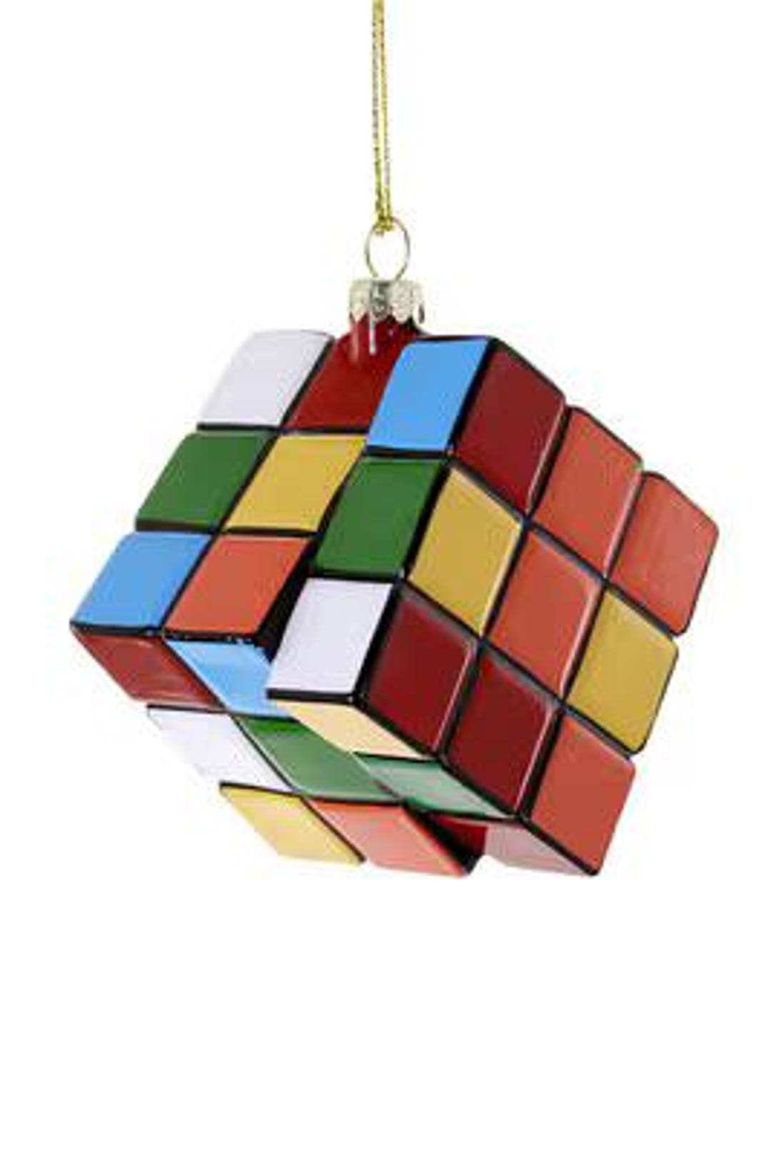 Puzzle Cube Glass Ornament Cody Foster - Rubiks Cube Look Alike - Etsy