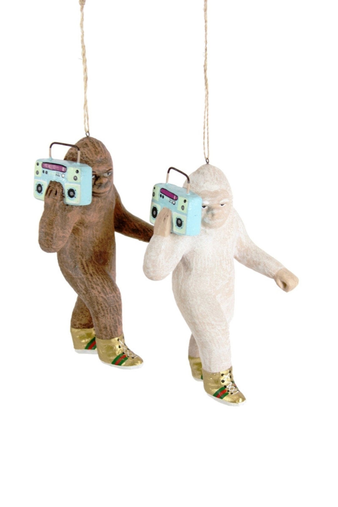 Hipster Sasquatch Ornament Boombox Holiday Funny Unique Gift - Etsy