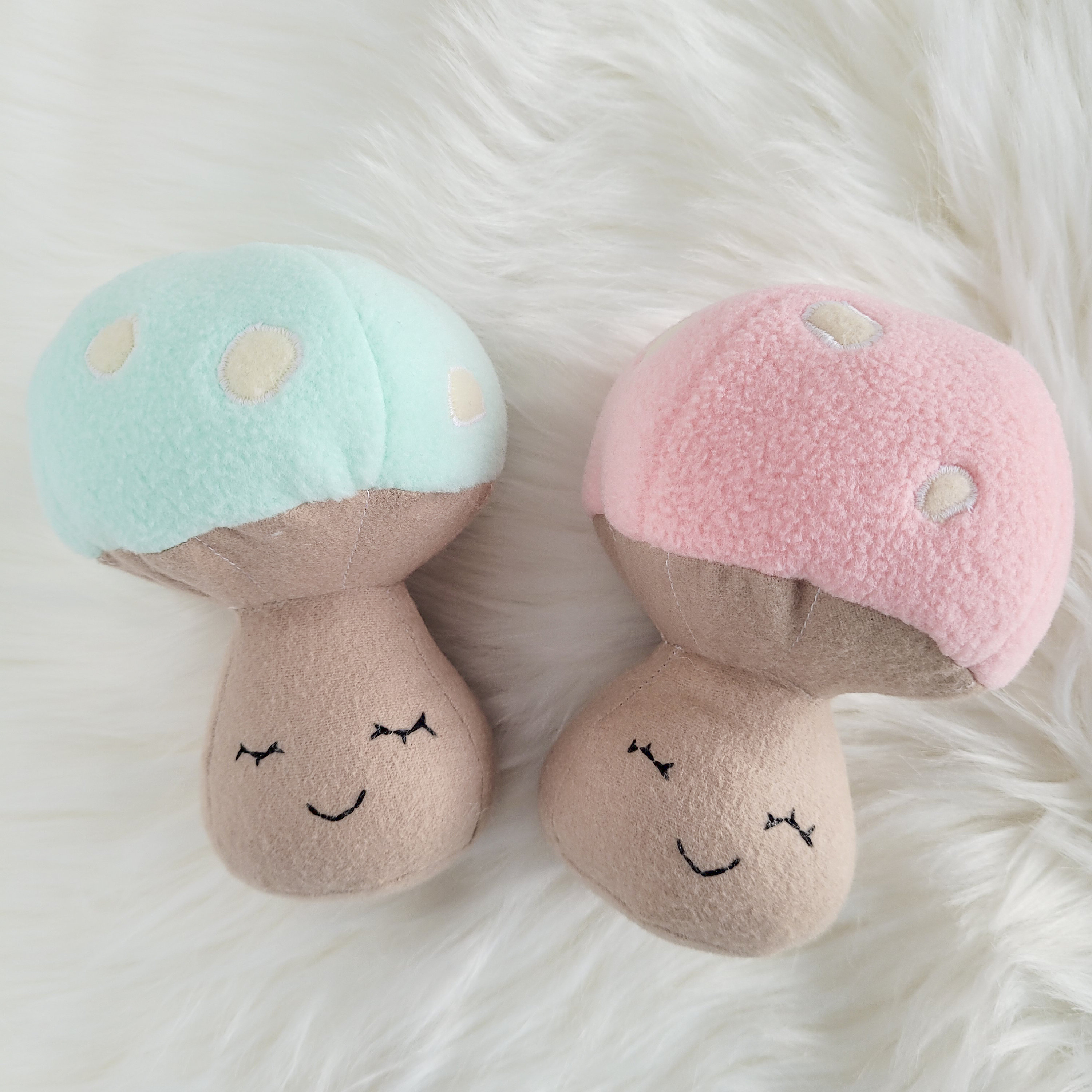 Mushroom Plushie, Handmade Mushroom Sprite, Cute Mushroom Toy for Kids ...