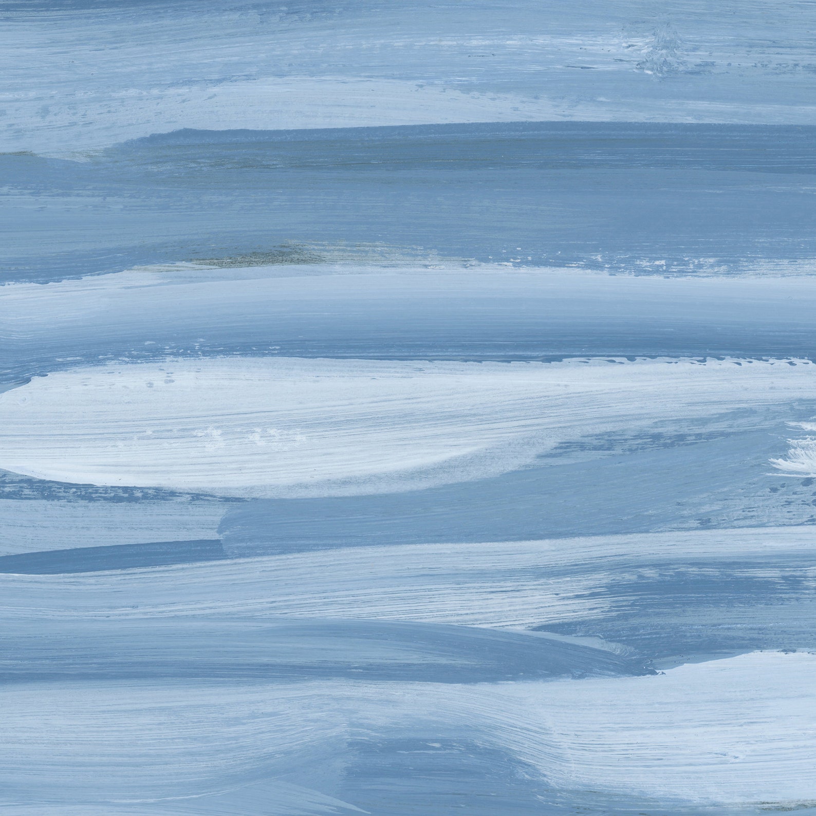 Blue Oceanscape Painting Modern Ocean Print Coastal Home - Etsy