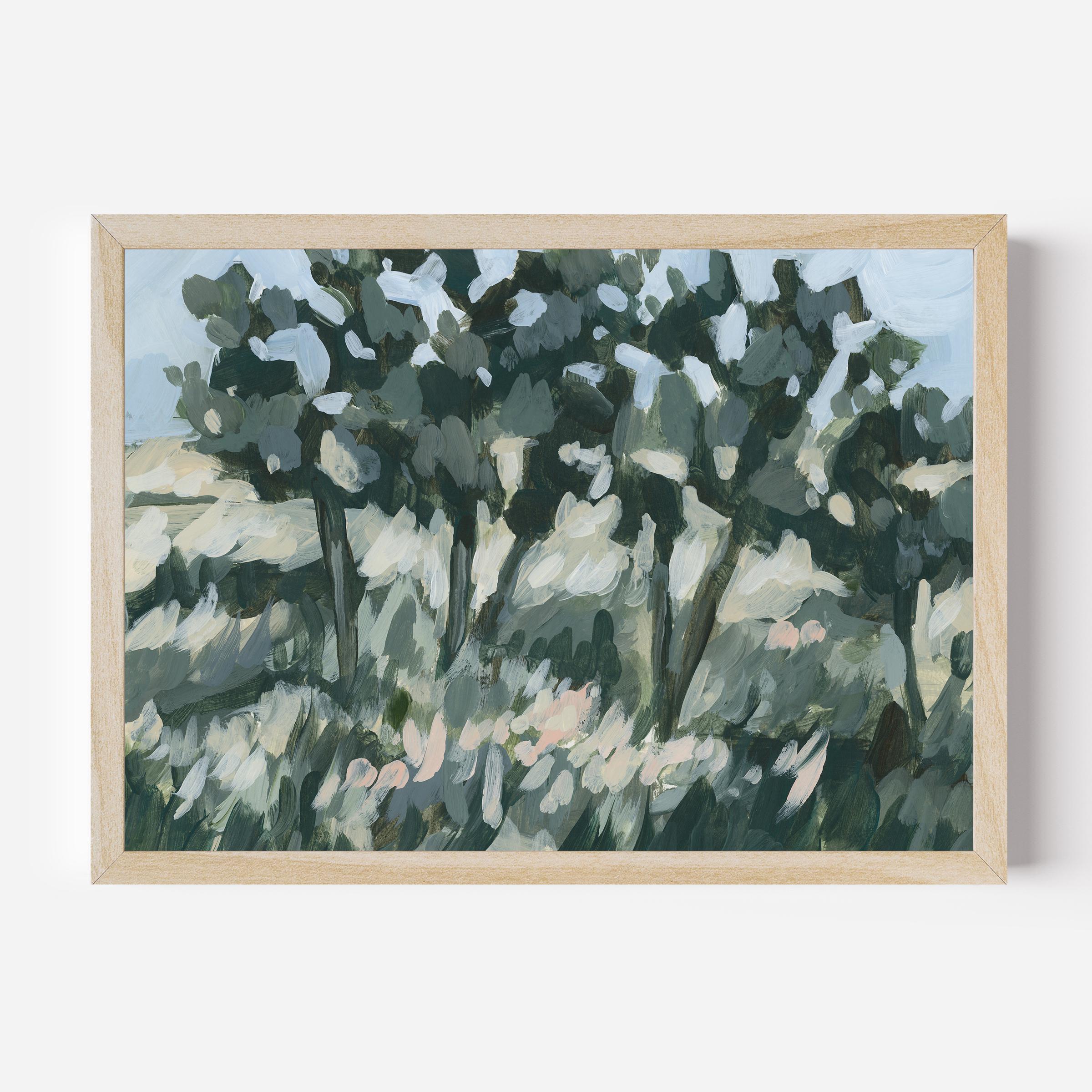 Field Landscape Artwork | "the Sloping Field" – Art Print or Canvas - Etsy