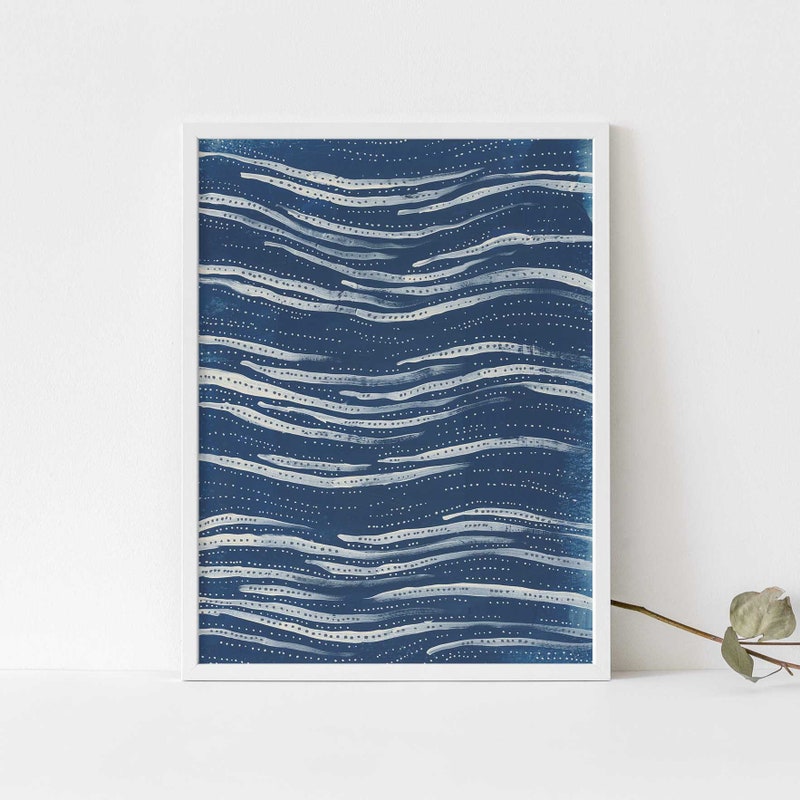 Abstract Wave Art - Etsy