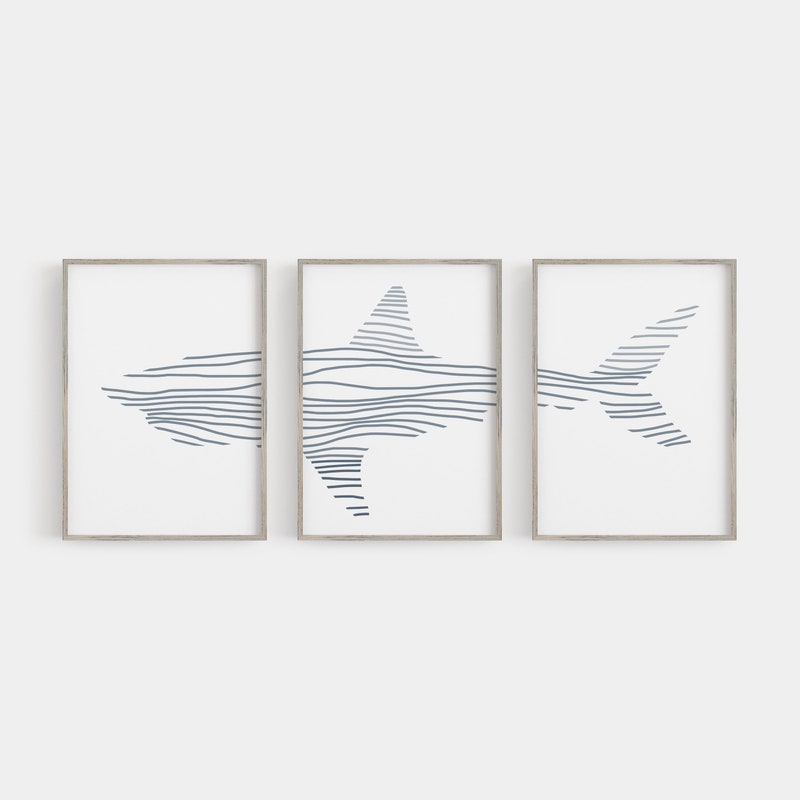 Shark Prints - Etsy