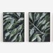 Dark Botanical Art Black Plant Painting Modern Apartment Decor - Etsy