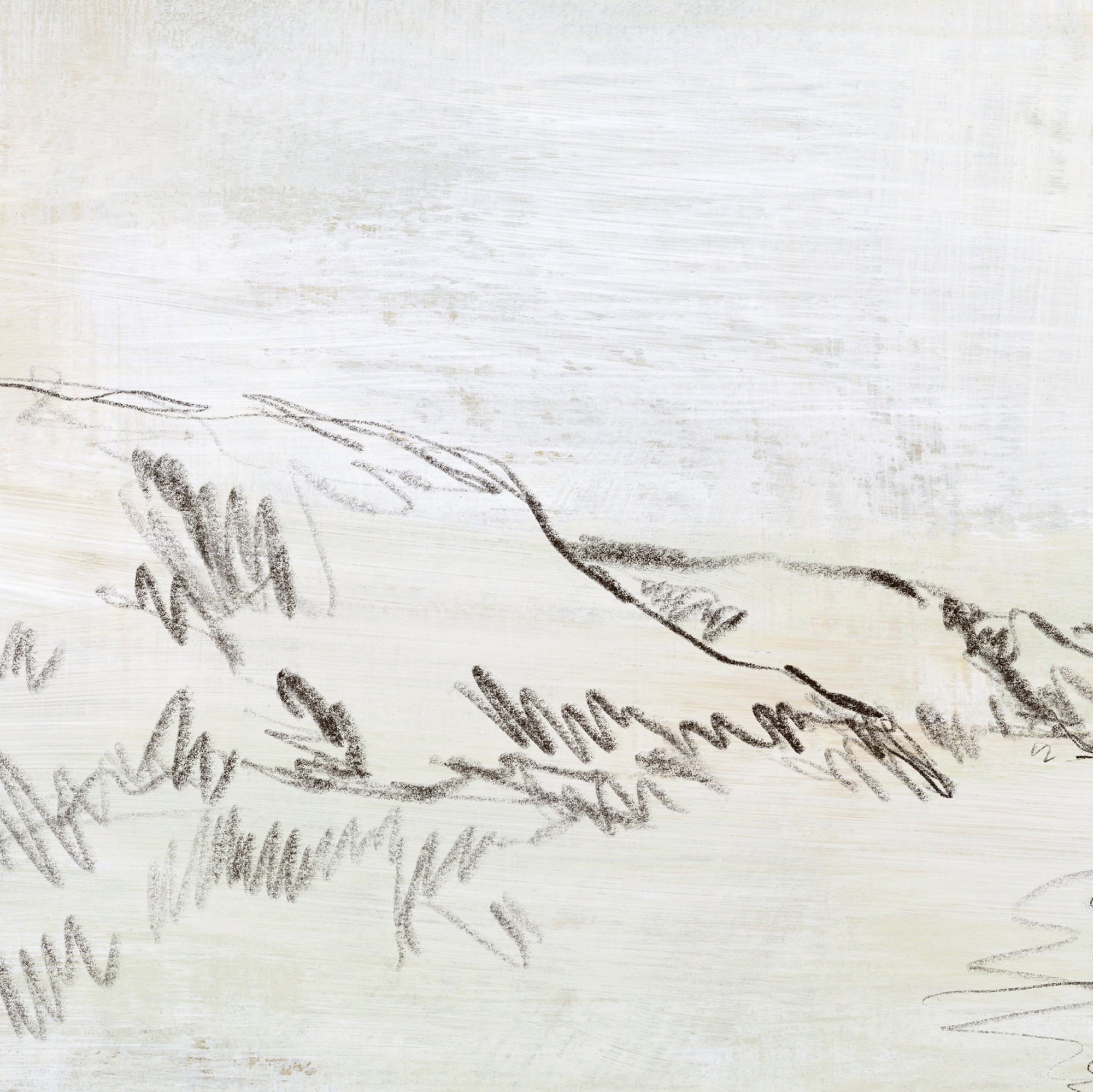 Coastal Bluff Painting | Rustic Beach Scene Seascape Decor for Seaside ...