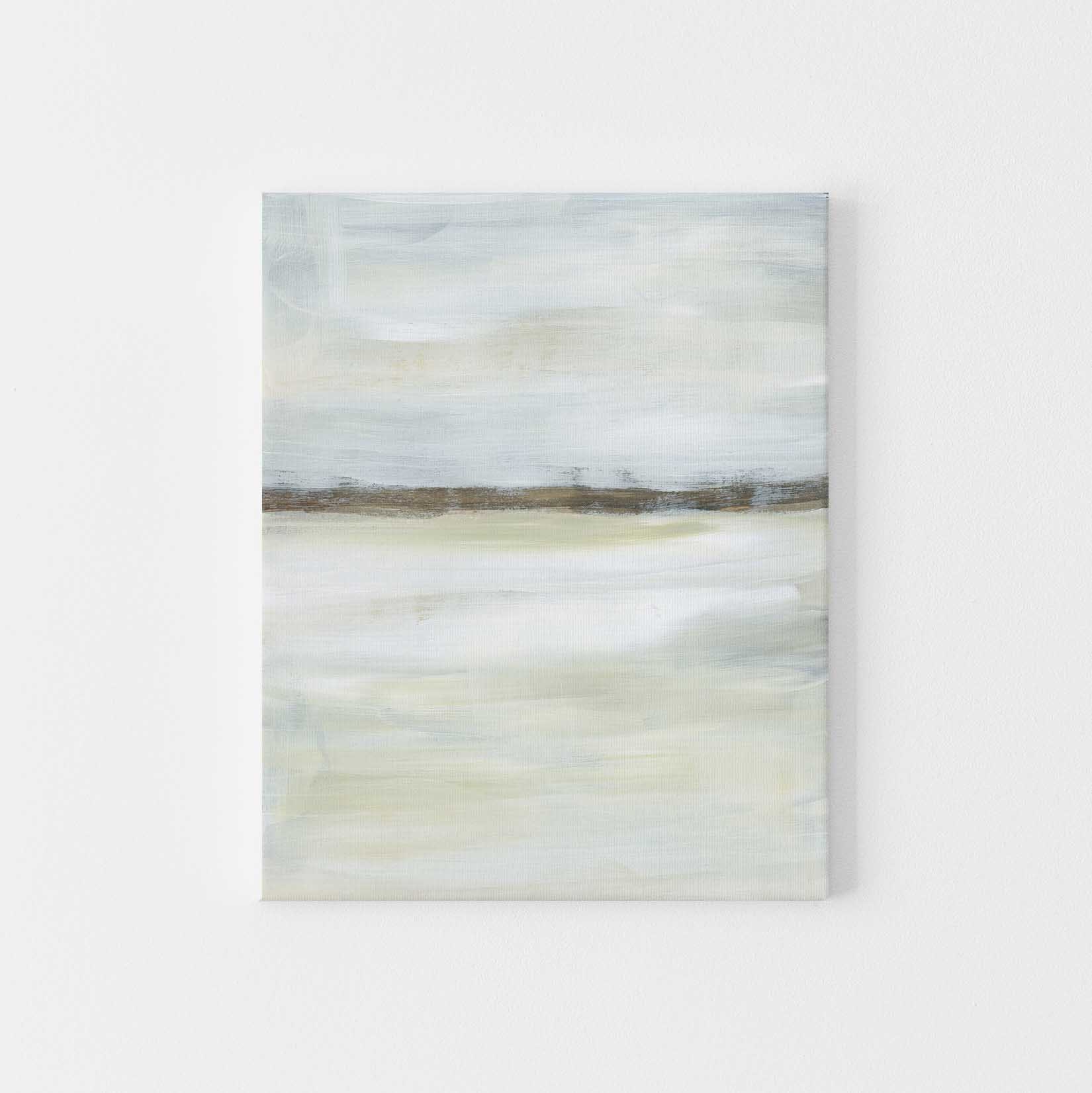 Lake House Decor Abstract Lake Painting Coastal Artwork | Etsy