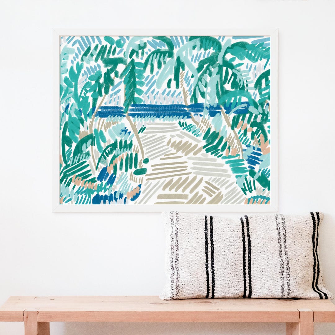 Florida Keys Decor | "to the Sea" – Art Print or Canvas - Etsy