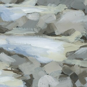 Seashore Painting Coastal Wall Artwork Modern Large Scale Beach House ...