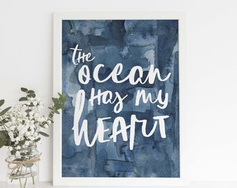 Beach bathroom decor | Etsy