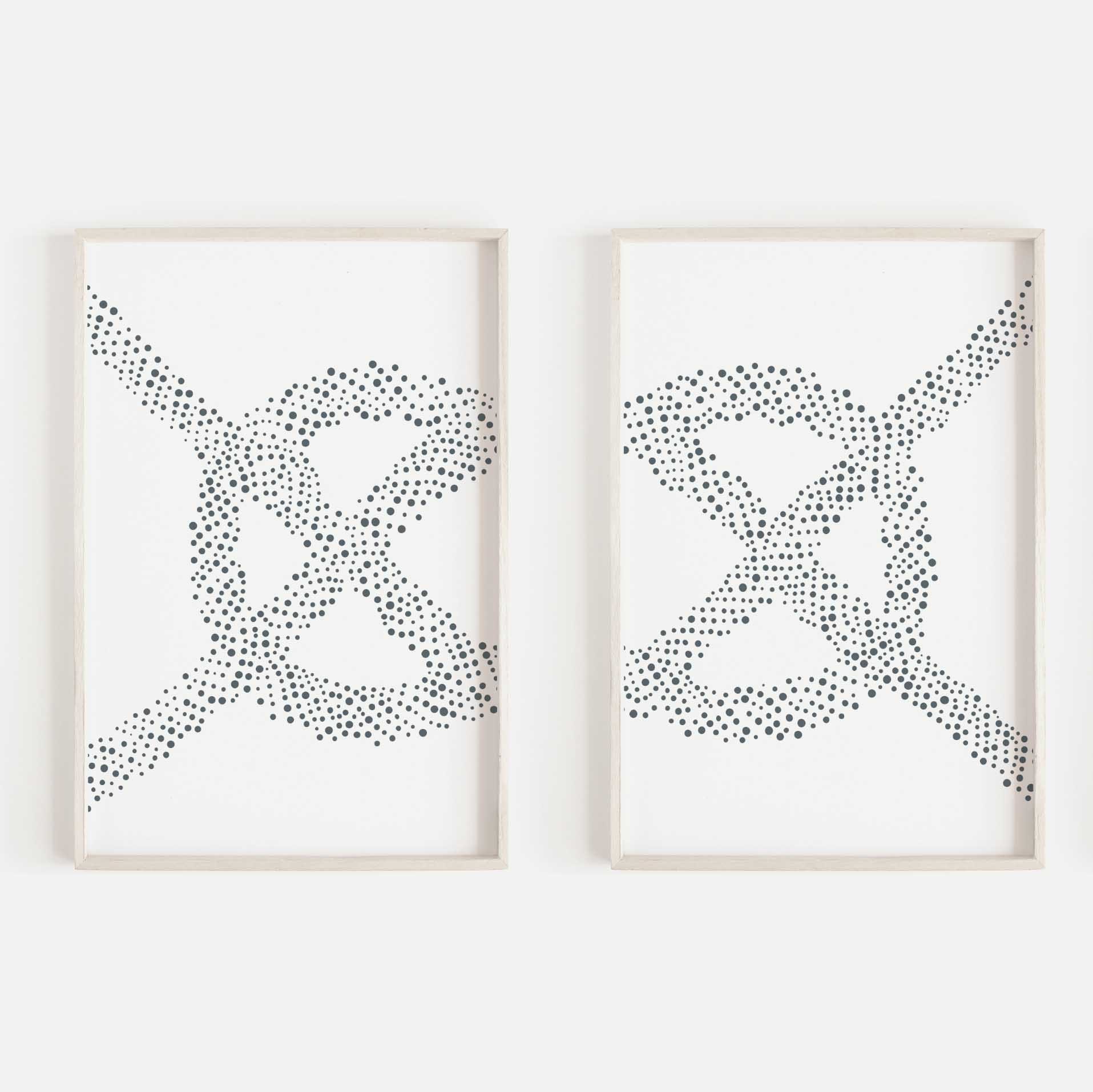 Nautical Knot Print Set Maritime Sailing Decor Diptych Set of | Etsy