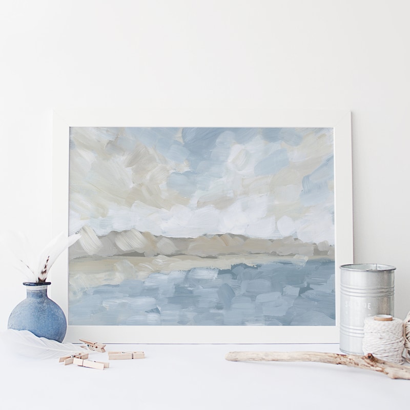 Abstract Seascape - Etsy
