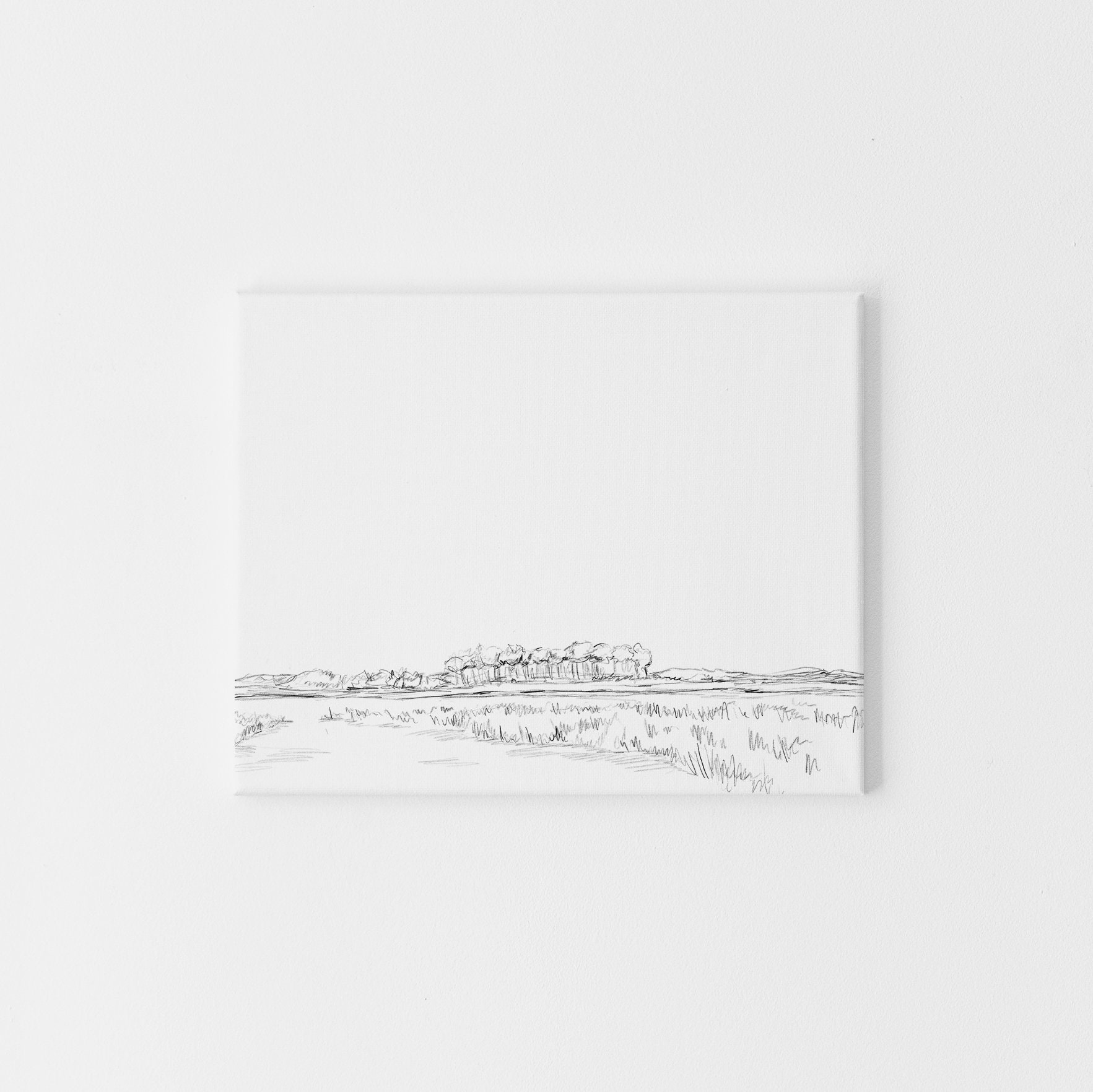 Salt Marsh Art Low Country Decor Modern Seascape Artwork | Etsy