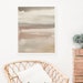 Calming Art Print Modern Watercolor Painting Neutral Modern Home Decor ...