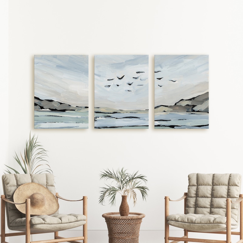 Triptych Art - Etsy