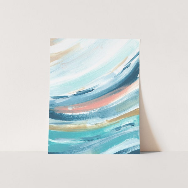 Abstract Beach Art - Etsy