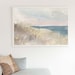 Coastal Watercolor Painting Modern Beachscape Seascape Artwork - Etsy