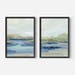 Lake Wall Art Painting | Modern Lakehouse Statement With Lakefront ...