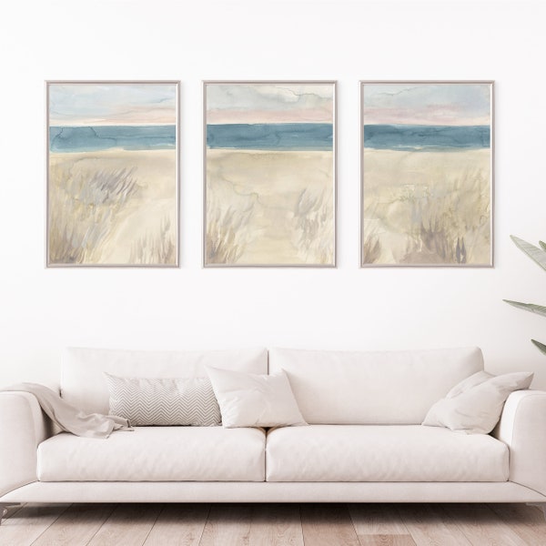 Beach Triptych - Etsy