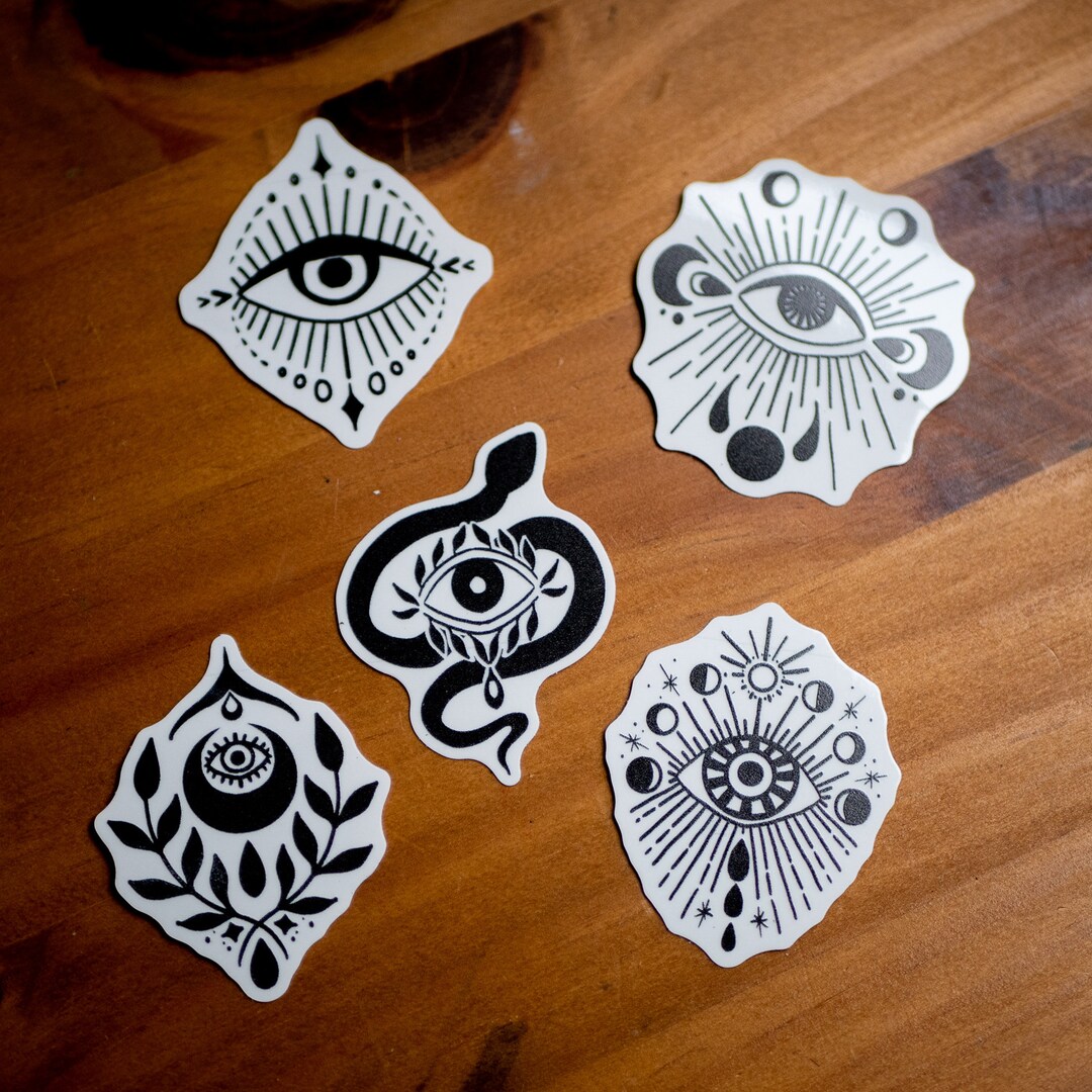 Stickers - All Seeing Eye Collection - Etsy